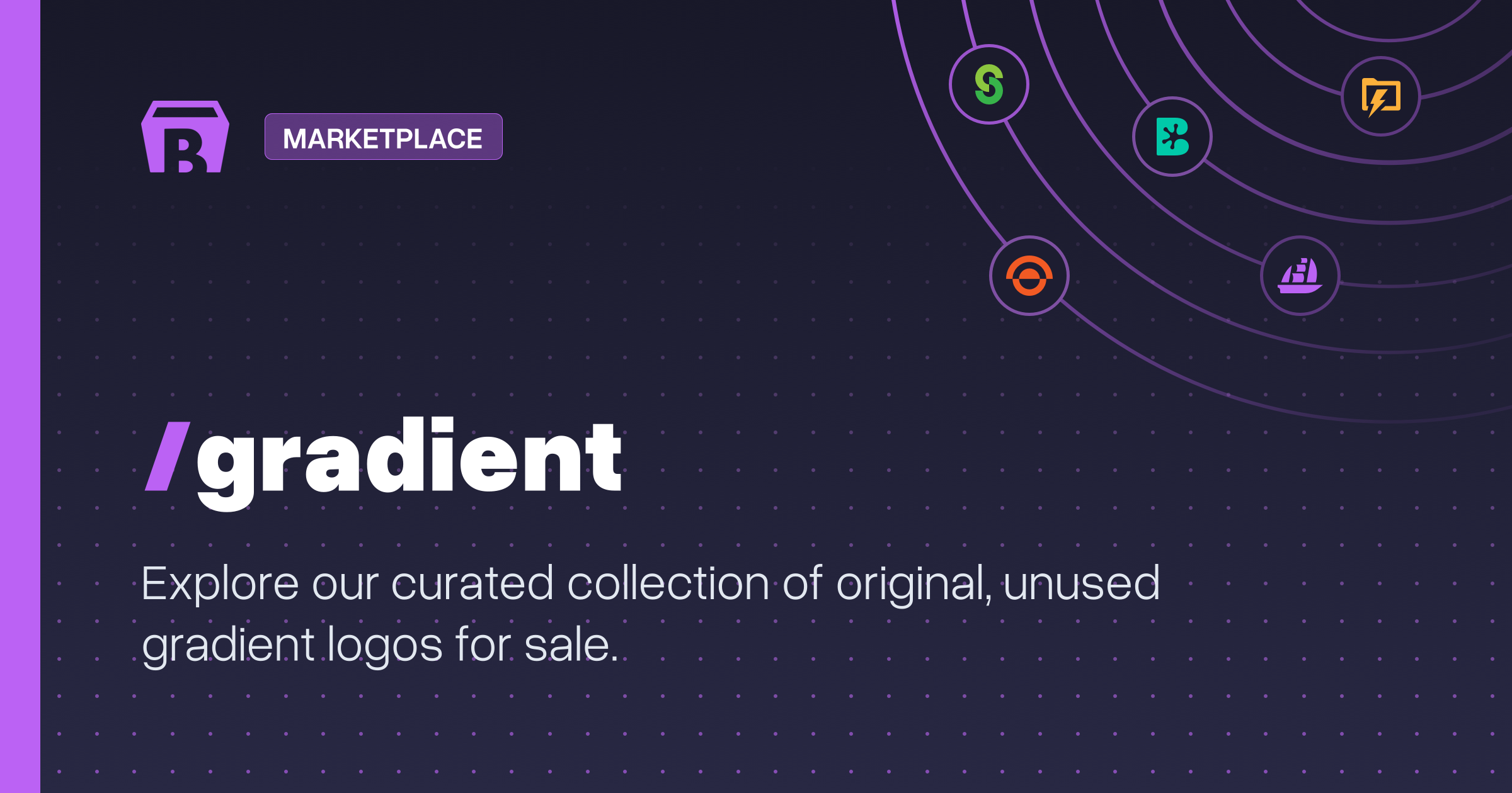 Gradient Logos for Sale | Bootstrap Logos