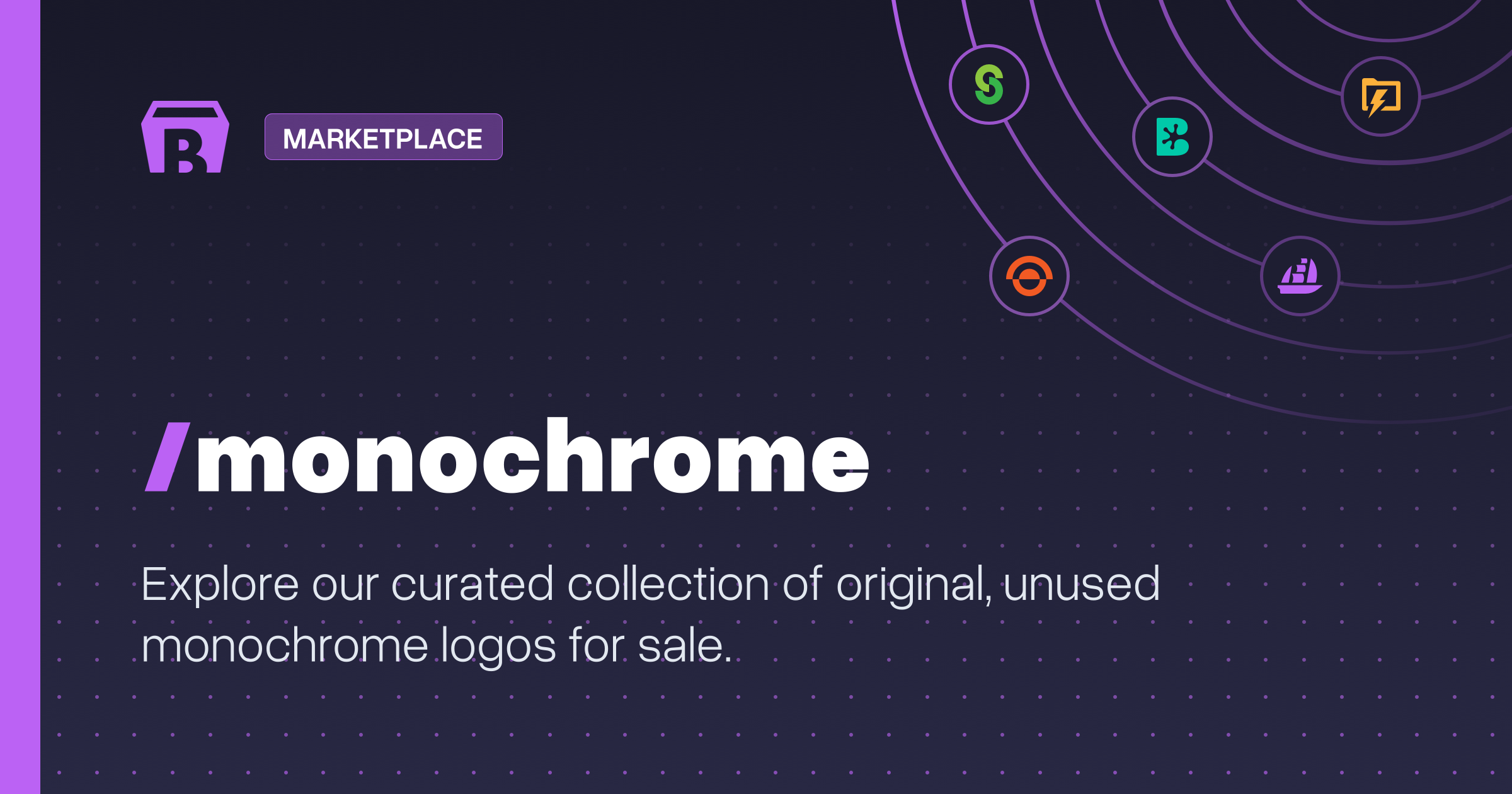 Monochrome Logos for Sale | Bootstrap Logos