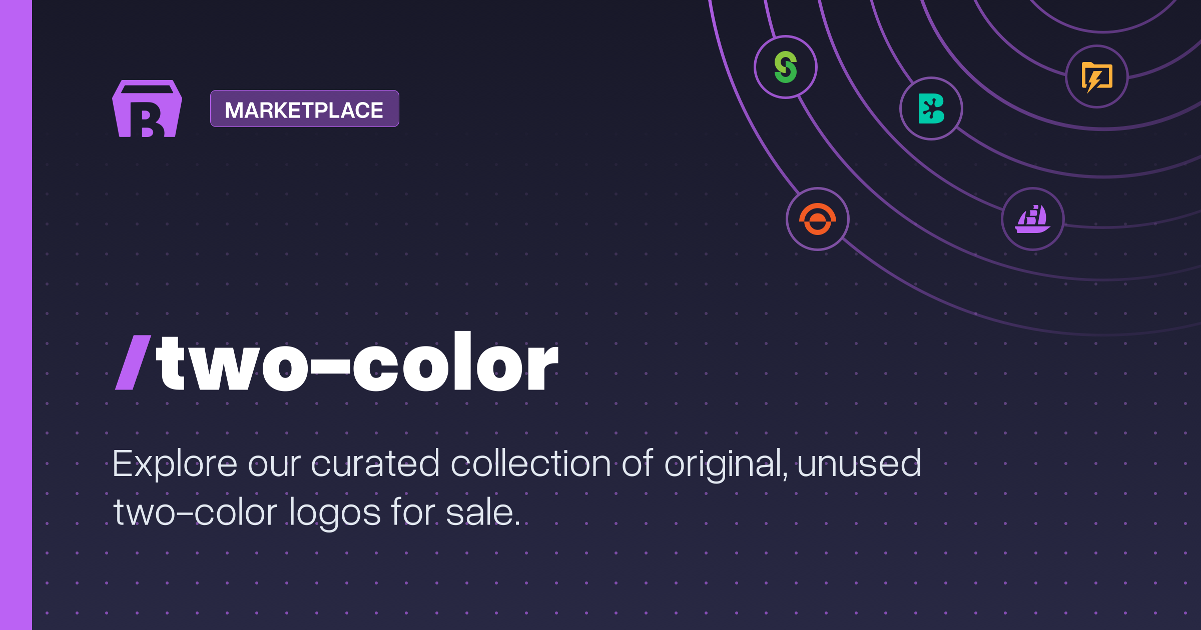 Two-color Logos for Sale | Bootstrap Logos