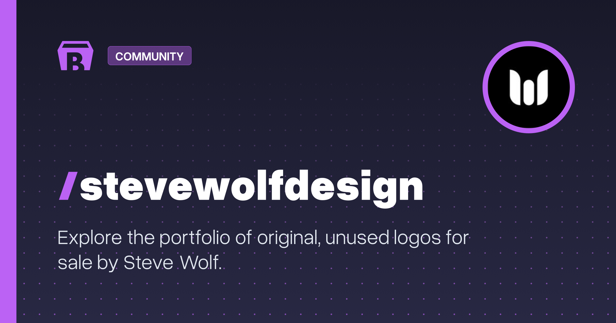 Steve Wolf | Bootstrap Logos