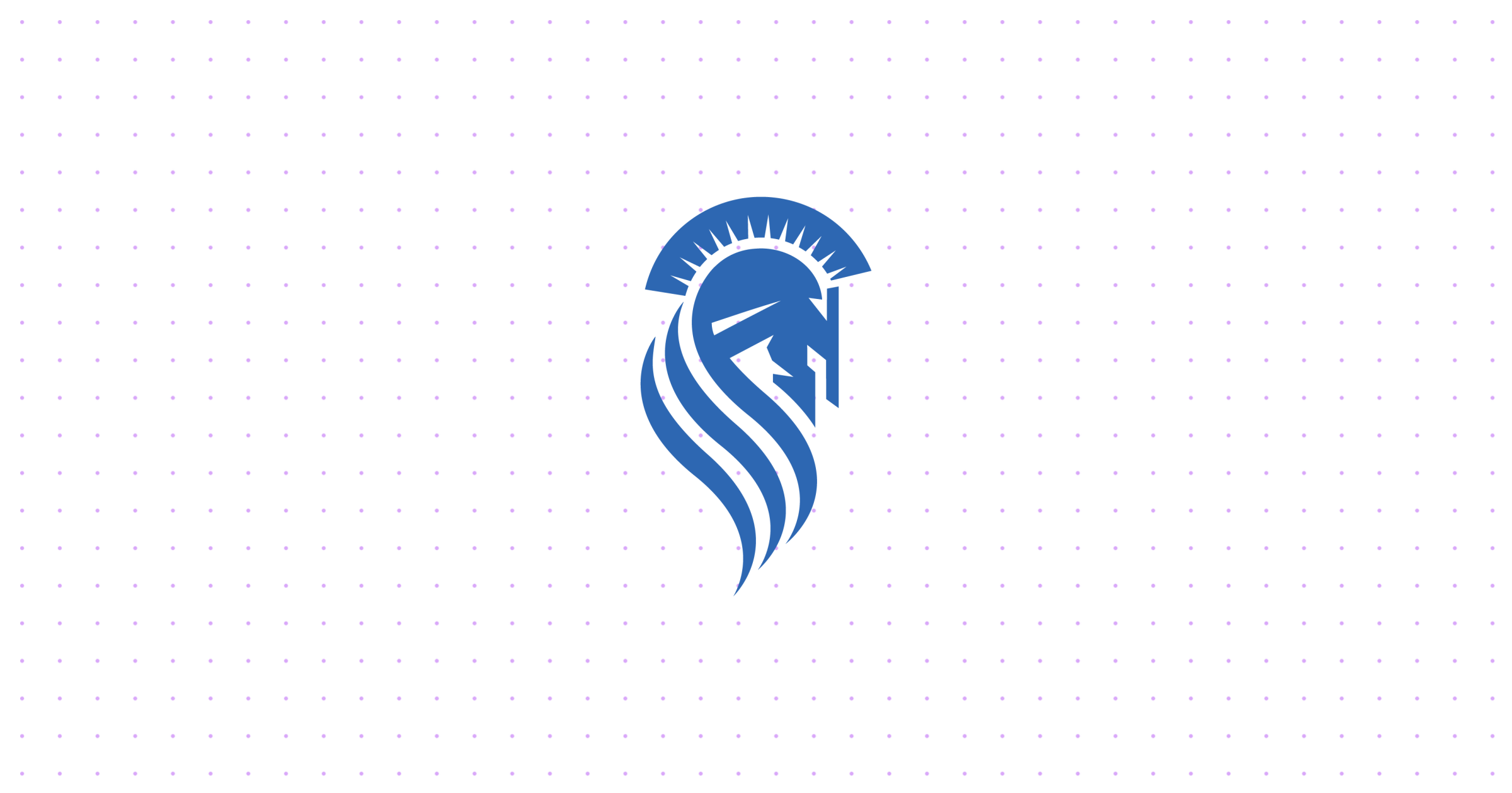 Blue Spartan Helmet Logo for Sale - Bootstrap Logos