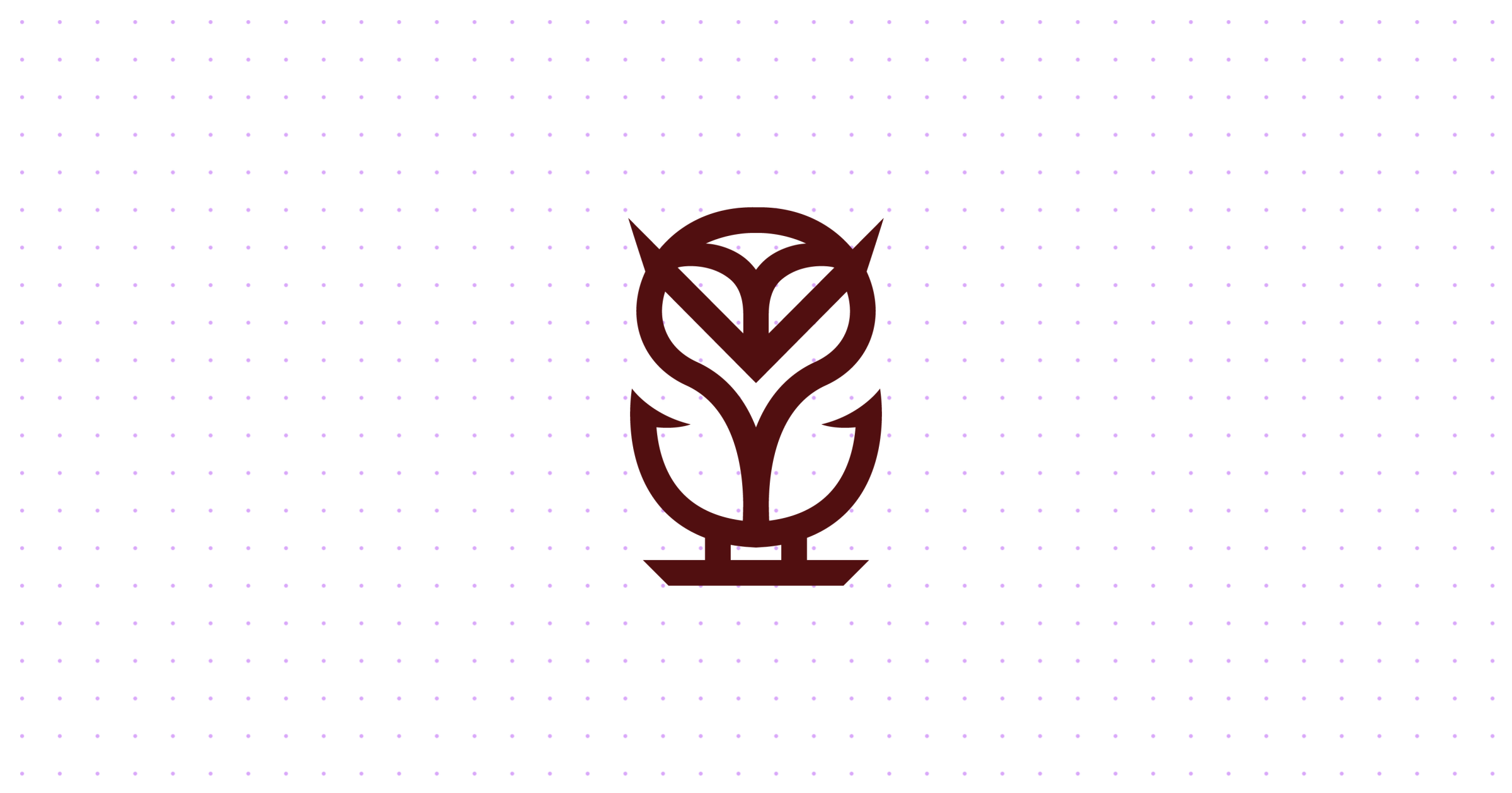 Line Minimalist Brown Owl Logo for Sale - Bootstrap Logos