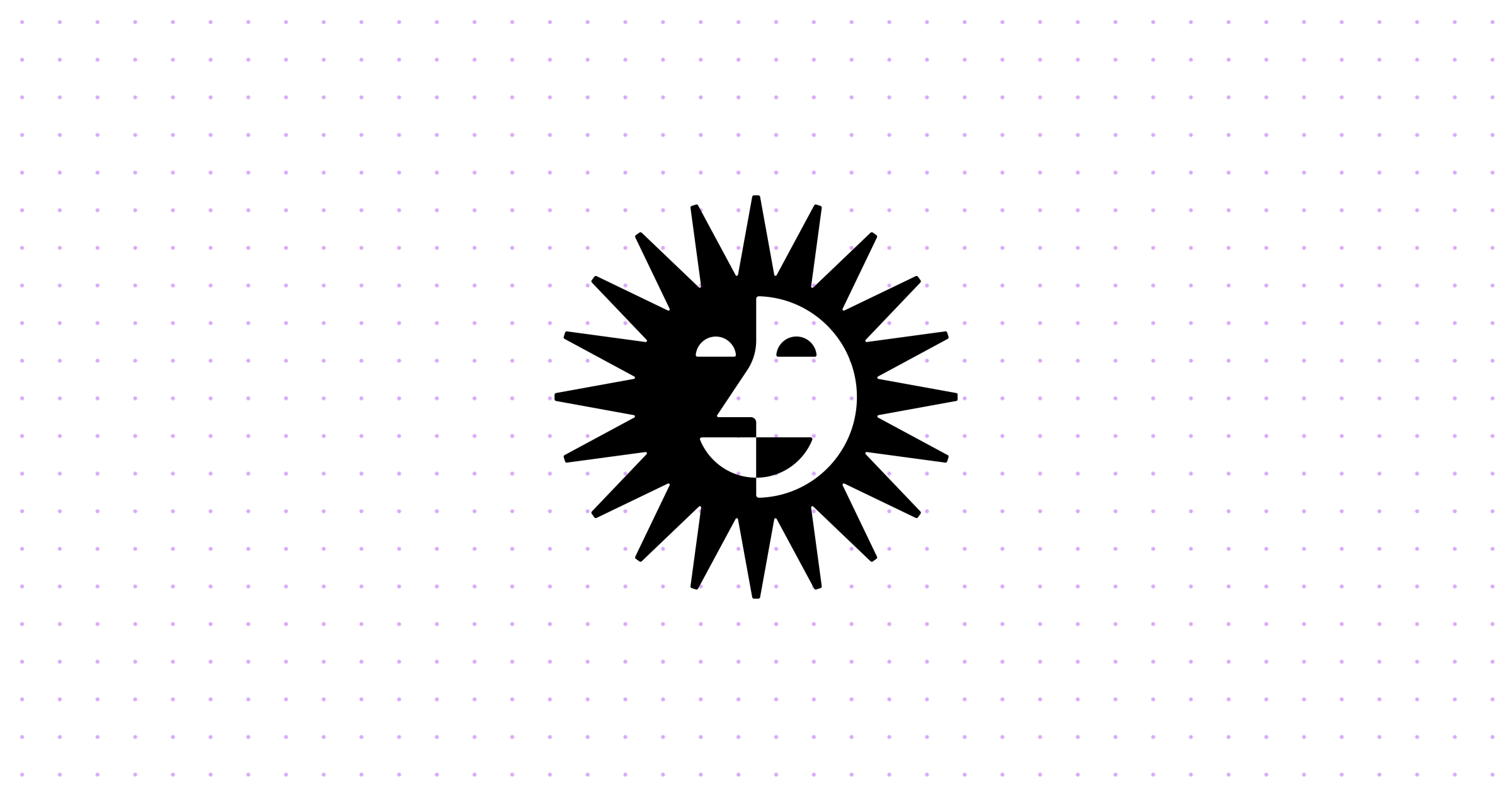 Sun Moon Face Logo for Sale - Bootstrap Logos