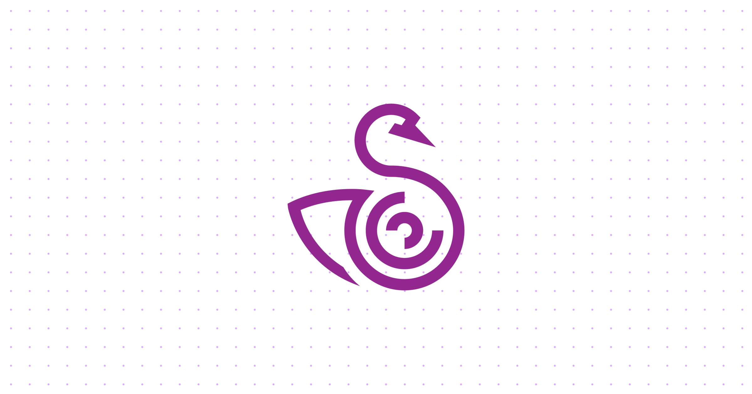 Cool Purple Swan Logo for Sale - Bootstrap Logos