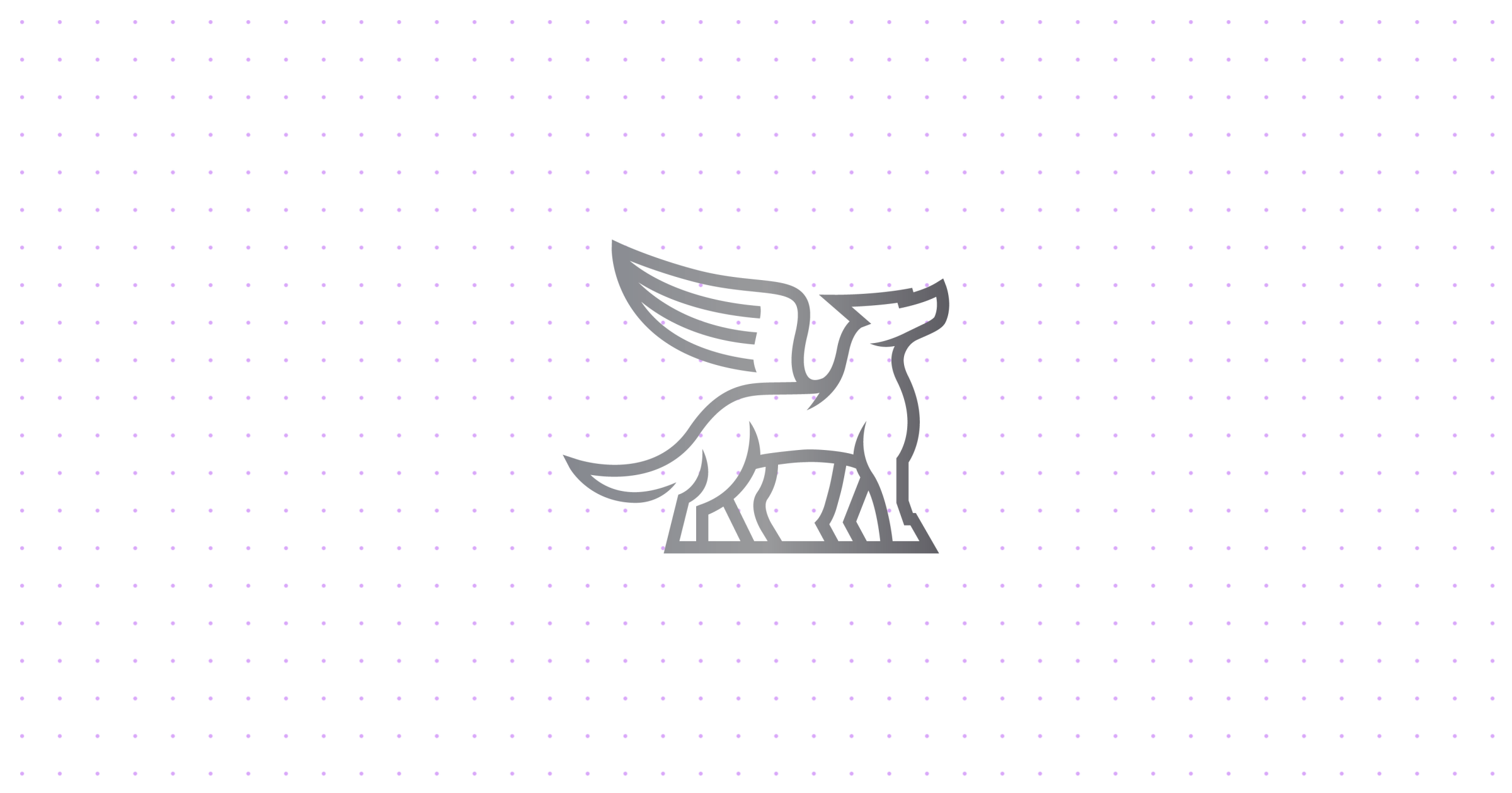 Winged Wolf Logo for Sale - Bootstrap Logos